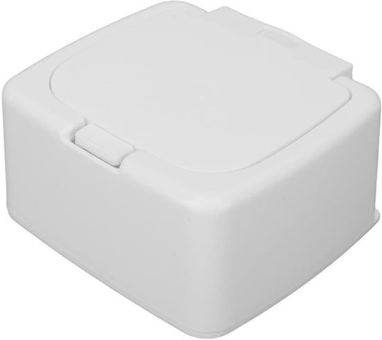 KARZO - Lichtgewicht cotton pad container in rhombusvorm, ideaal voor ...