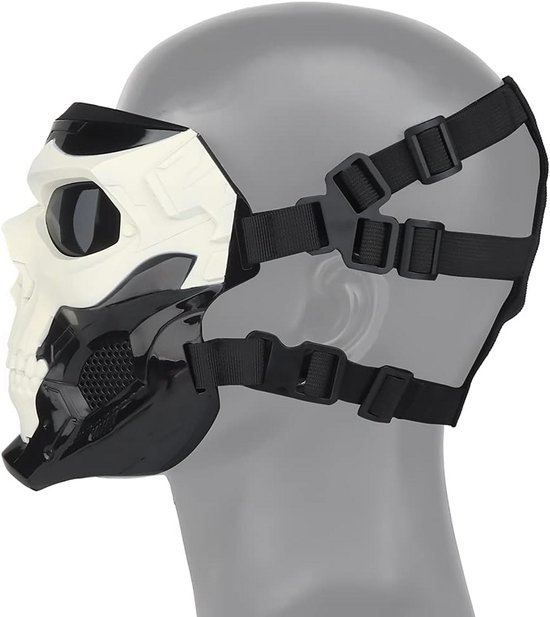 Volledig Gezicht Schedel Skelet Masker voor Halloween en Cosplay | bol