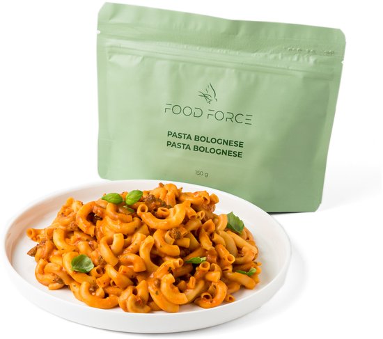 Pasta Bolognese (Rund)- Alleen warm water toevoegen- Lang houdbare ...