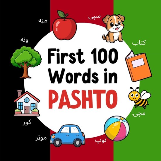 First 100 Words in Pashto: Bilingual English Pashto Picture Book for ...