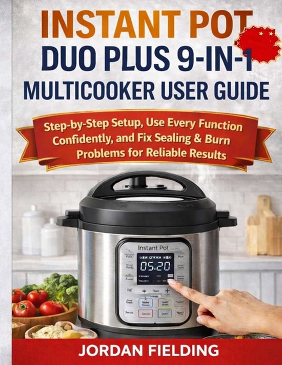 Instant Pot Duo Plus 9-In-1 Multicooker User Guide, Jordan Fielding ...