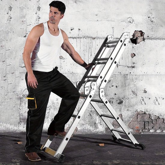 Aluminium Ladder – Vouwladder – Multifunctionele Ladder – Schaarladder ...