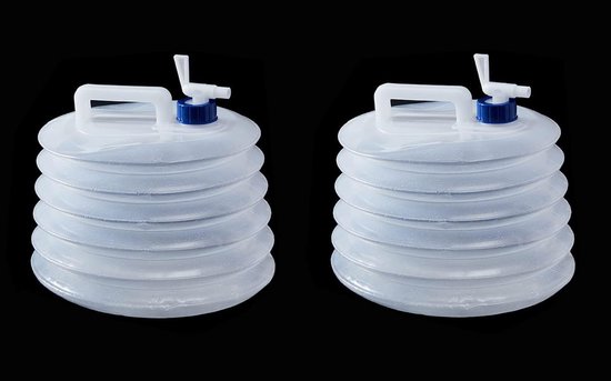 Foldable Water Canisters - Water Dispenser - Camping Folding Canister ...