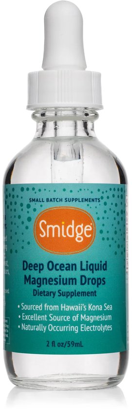 Smidge Deep Ocean Liquid Magnesium Drops - 59ml | bol