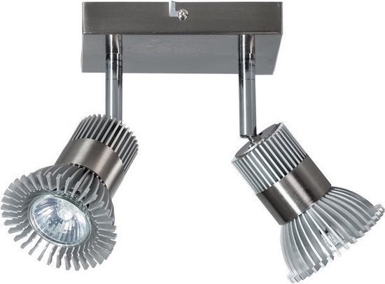 RamLux Light & Design Spotjes Spot 2L / TEMPIO / Staal | bol.com