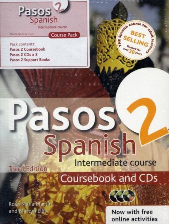 Pasos 2 3ed Spanish Intermediate Course, Rosa Maria Martin ...