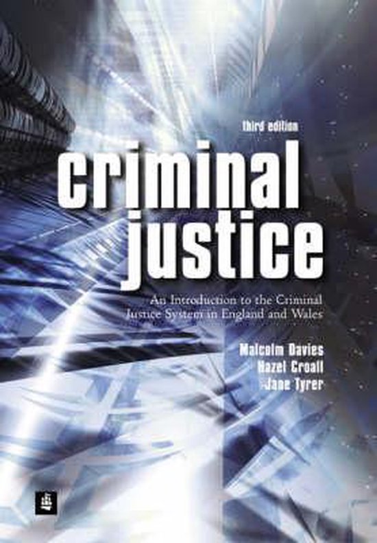 Criminal Justice, Hazel Croall | 9780582473201 | Boeken | bol