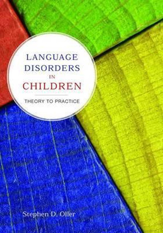 Language Disorders In Children | 9780763751968 | Stephen D. Oller ...