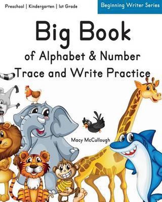 Big Book of Alphabet & Number Trace and Write Practice | 9781511800167 ...