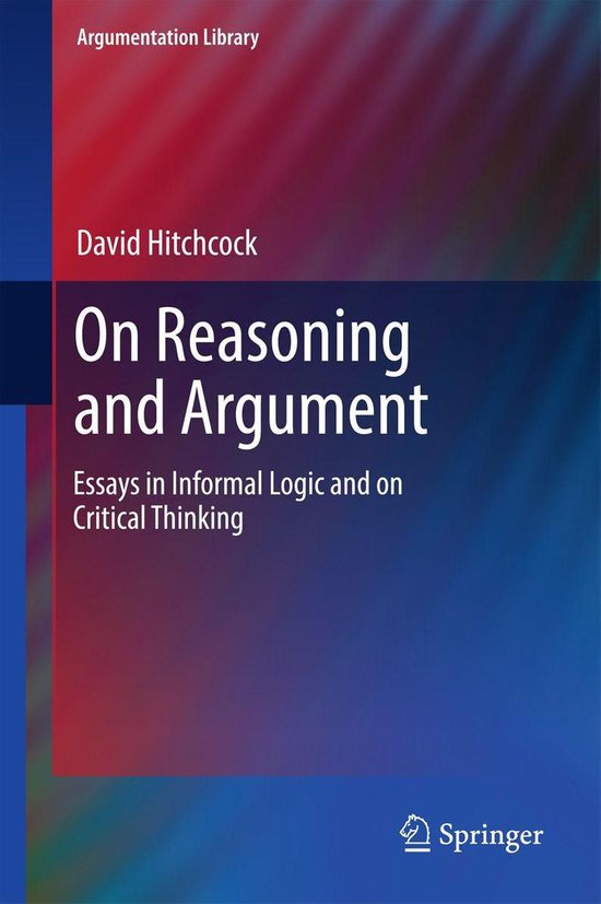 Argumentation Library 30 - On Reasoning and Argument (ebook), David Hitchcock |... | bol