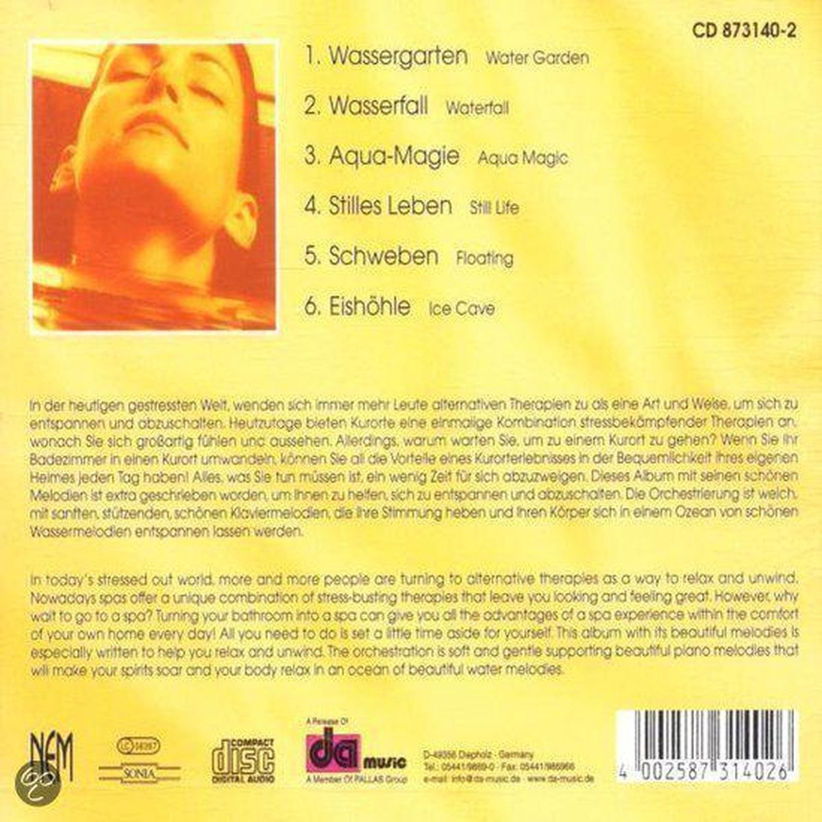 Spa Entspannung, Richard Vallance | CD (album) | Muziek | bol