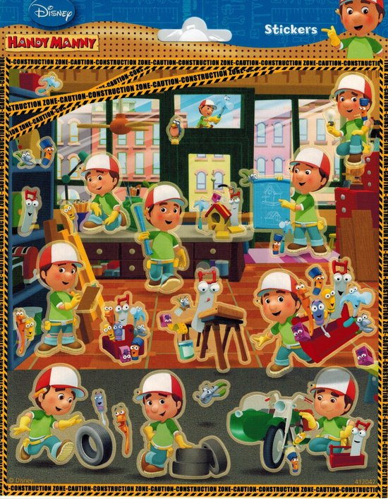 Handy Manny Stickers | bol