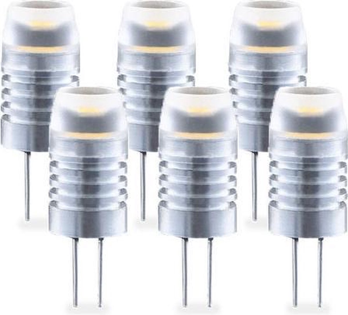 Groenovatie LED Lamp G4 Fitting - 1W - 29x12 mm - Dimbaar - 6-Pack - Warm Wit | bol