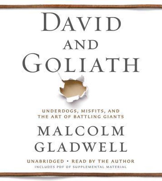David and Goliath | 9781478952725 | Malcolm Gladwell | Boeken | bol