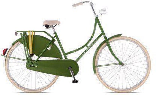 Montego Daily classic 28 50cm omafiets rn mineral green | bol