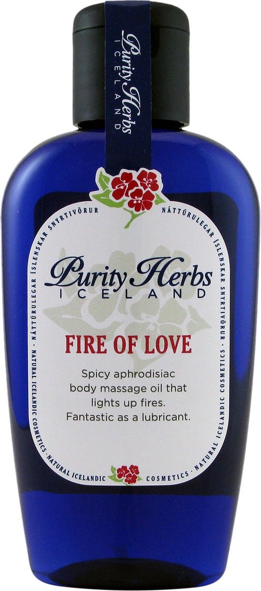 Purity Herbs - Fire of love - Massageolie voor intieme momenten en ...