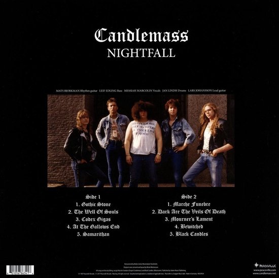 Nightfall, Candlemass | LP (album) | Muziek | bol.com