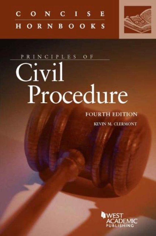 Principles of Civil Procedure | 9780314290540 | Kevin M. Clermont ...