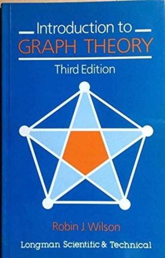Introduction to Graph Theory, Robin J. Wilson | 9780582446854 | Boeken | bol