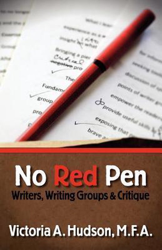 No Red Pen | 9781470042134 | Victoria A Hudson | Boeken | bol