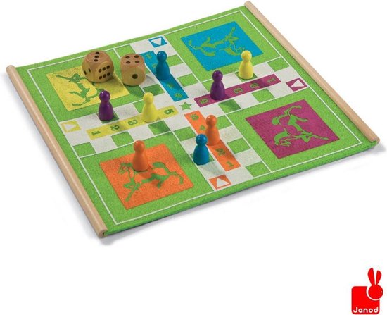 Janod - Ludo spel in koker | Games | bol