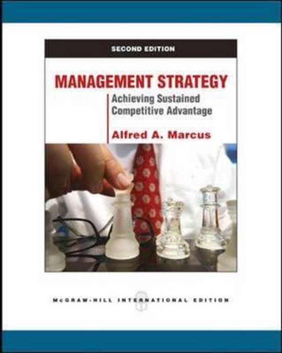 Management Strategy | 9780071289412 | Professor Alfred A. Marcus ...