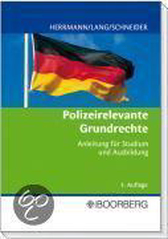 Polizeirelevante Grundrechte, Ronald Herrmann | 9783415041660 | Boeken ...