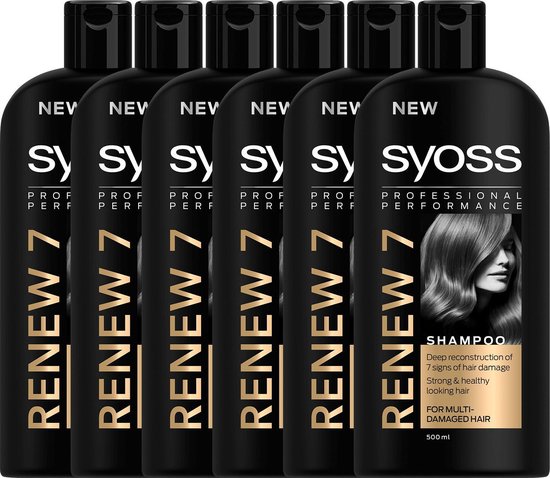 Syoss Shampoo Renew 7 - 6 x 400ml - voordeelverpakking | bol.com