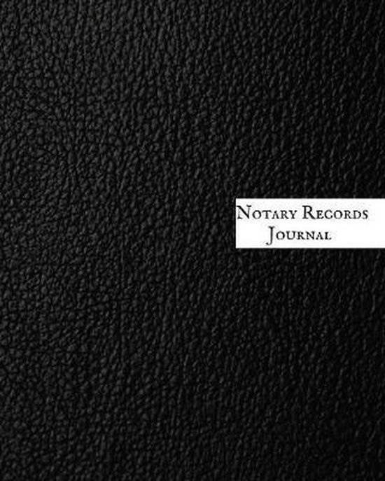Notary Records Journal, Jason Soft | 9781079556339 | Boeken | bol.com