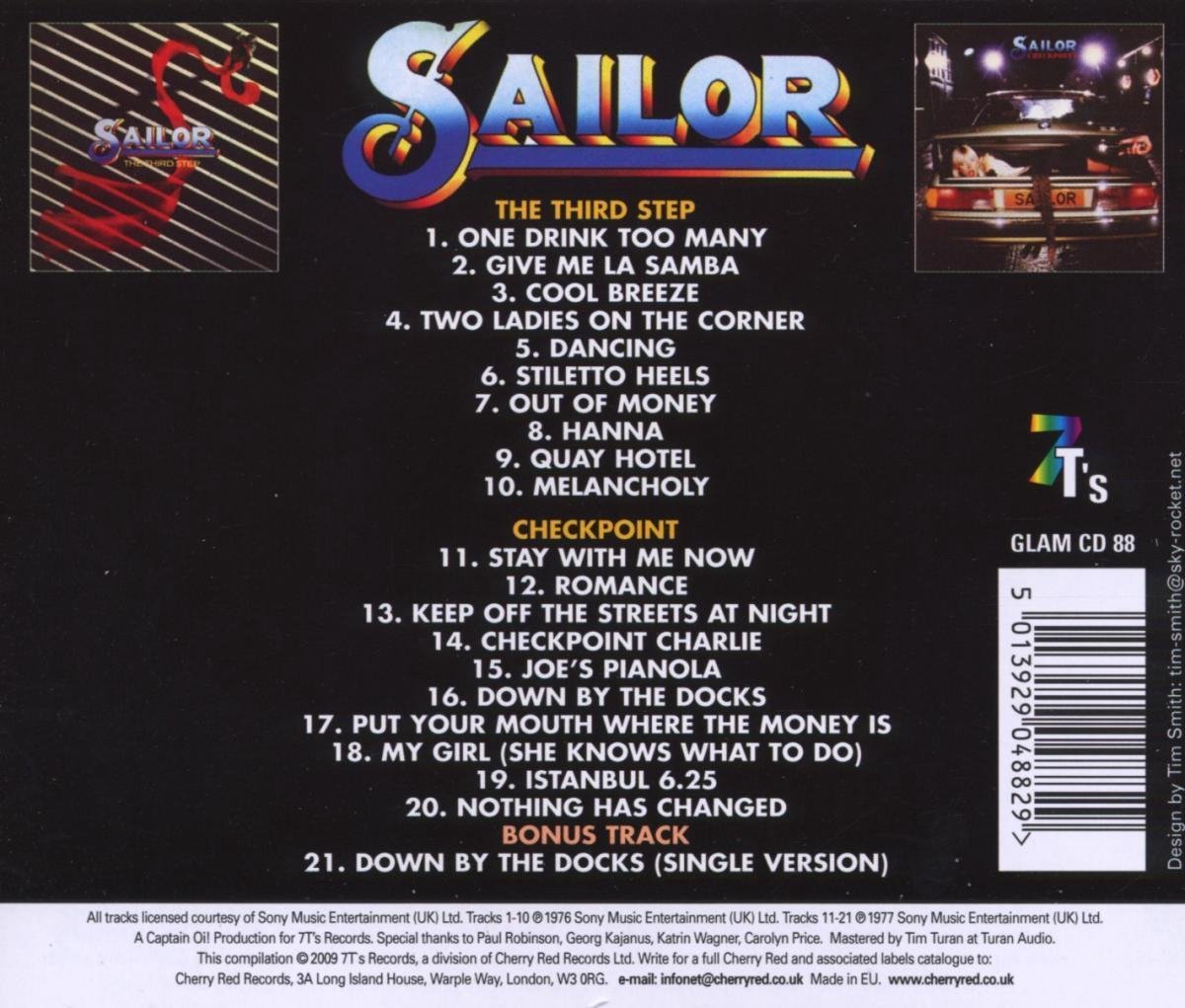 Third Step / Checkpoint, Sailor | CD (album) | Muziek | bol.com