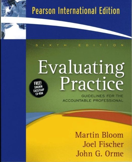 Evaluating Practice | 9780205689071 | Martin Bloom | Boeken | bol.com