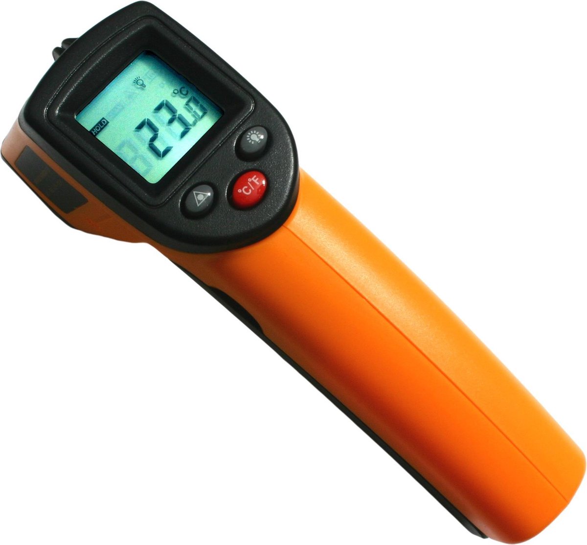 Infrarood temperatuurmeter / Draadloos / -50 tot 330 °C temperatuur ...
