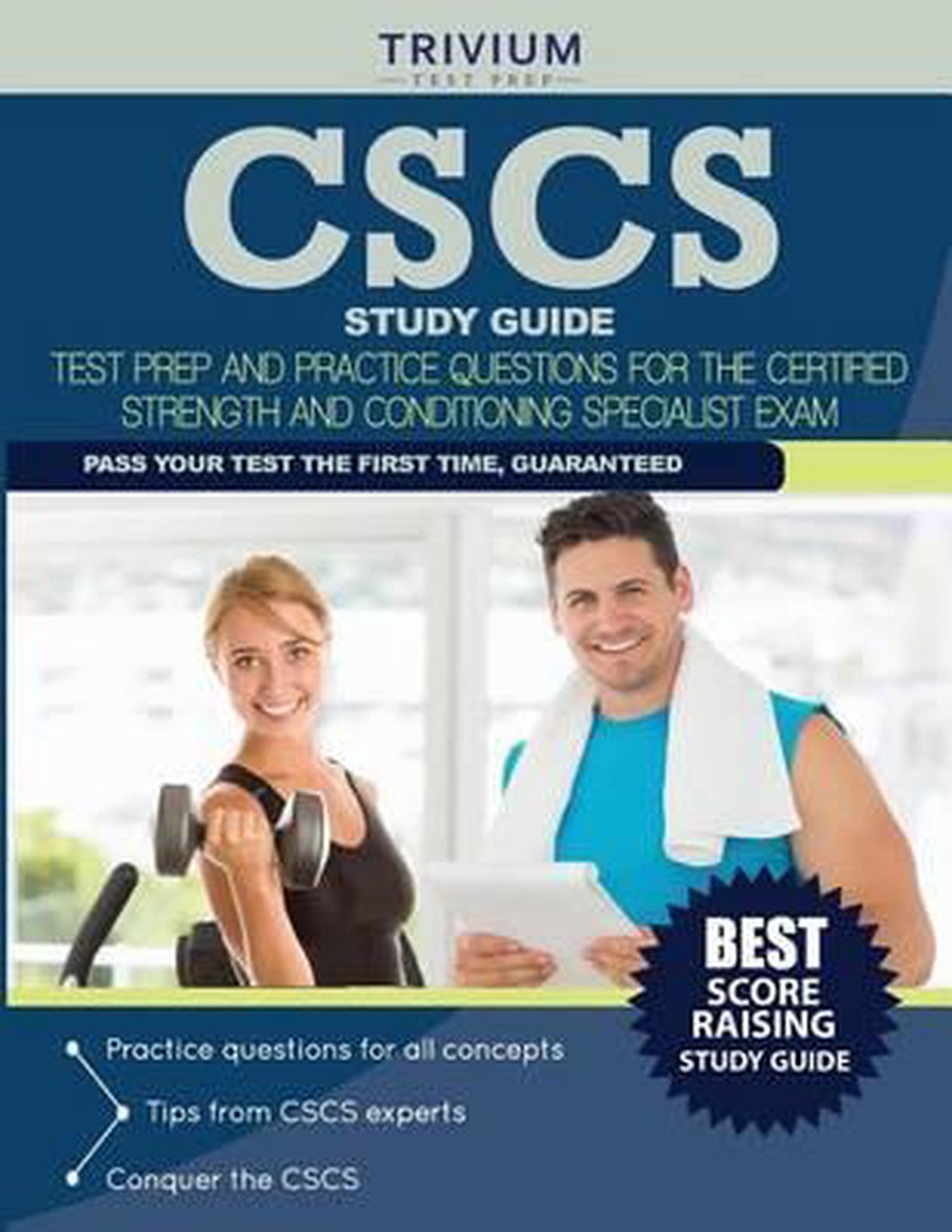 CSCS Study Guide | 9781939587985 | Trivium Test Prep | Boeken | bol.com