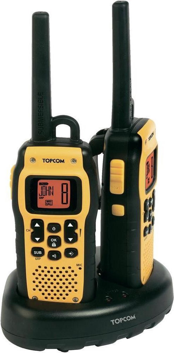Topcom Portofoon PT-1078 - Geel | bol.com