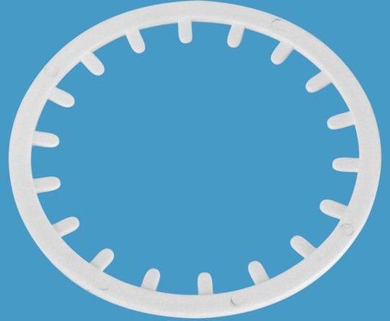 Nedco BV Klemring tbv aansluitbus ø 125mm PP, kunststof wit | bol