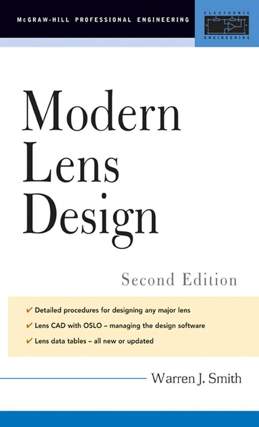 Modern Lens Design (ebook), Inc. Genesee Optics Software ...