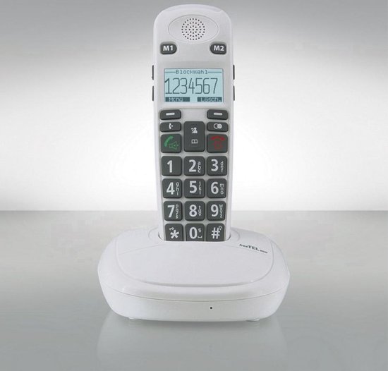 Humantechnik Freetel Eco DECT telefoon voor SLECHTHORENDEN en ...