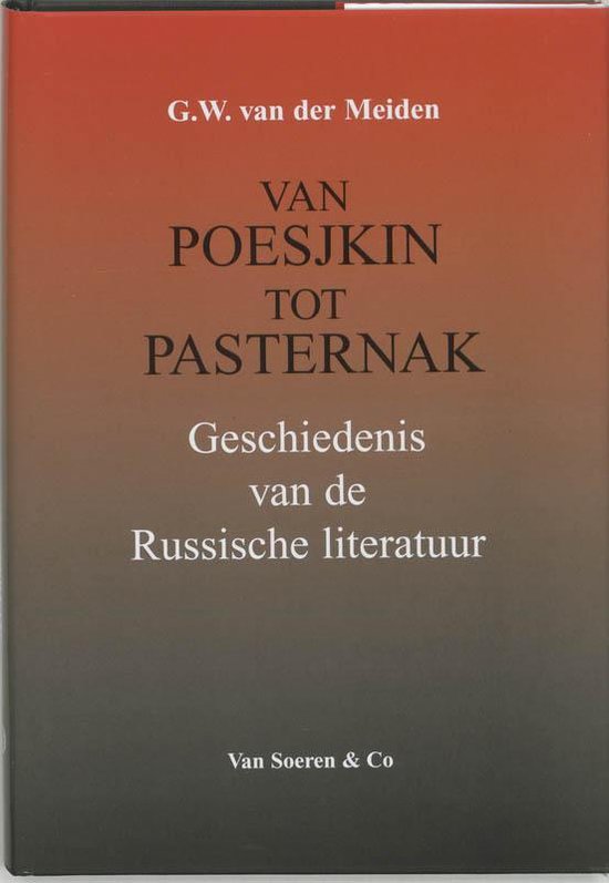 Van Poesjkin tot Pasternak, G.W. van der Meiden | 9789068811032 ...