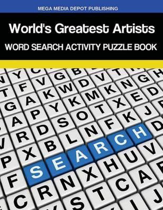 World's Greatest Artists Word Search Activity Puzzle Book, Mega Media ...
