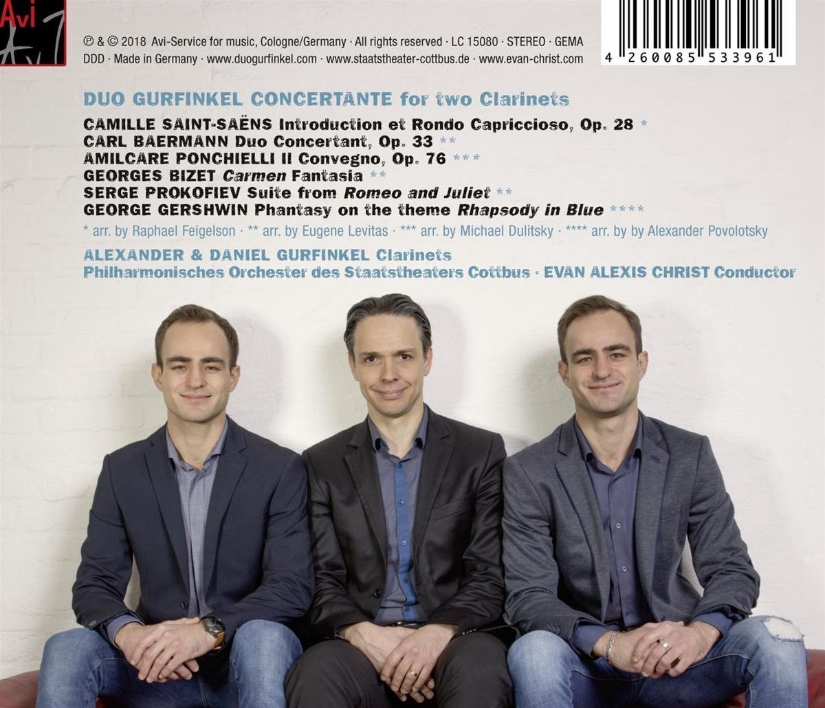 Duo Gurfinkel Concertante, Evan Alexis Christ | Muziek | bol