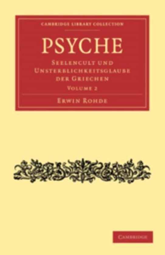 Psyche | 9781108015783 | Erwin Rohde | Boeken | bol