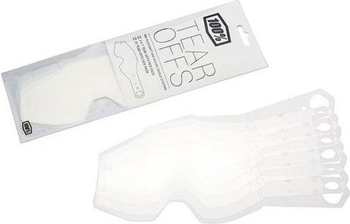 100% Standard Tear Offs (20) | bol