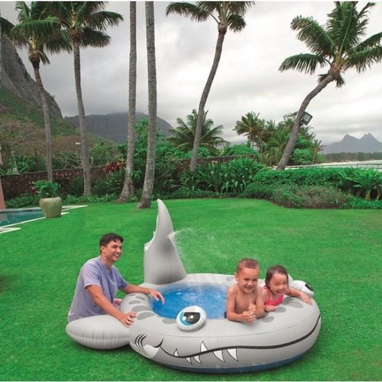 Fun & Feest Zwembad Haaien zwembad | bol.com