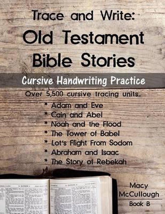 Trace and Write: Old Testament Bible Stories | 9781530352043 | Macy ...