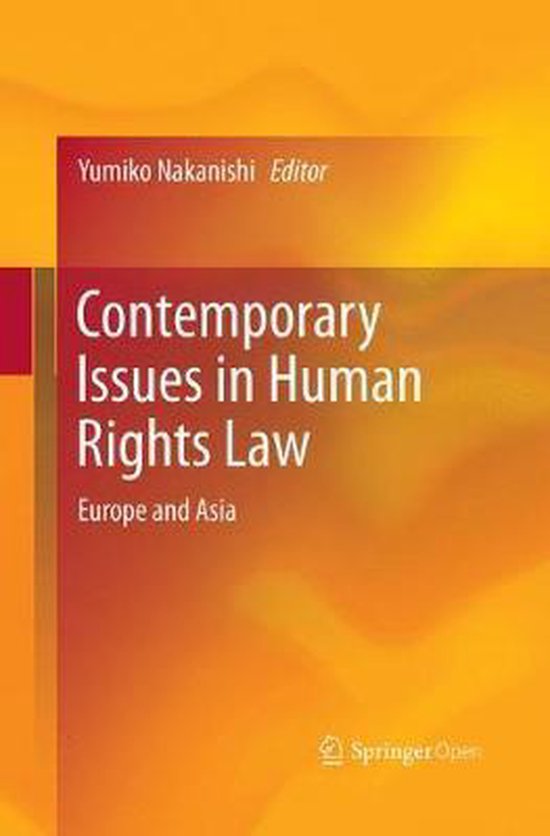 Contemporary Issues in Human Rights Law | 9789811355752 | Boeken | bol