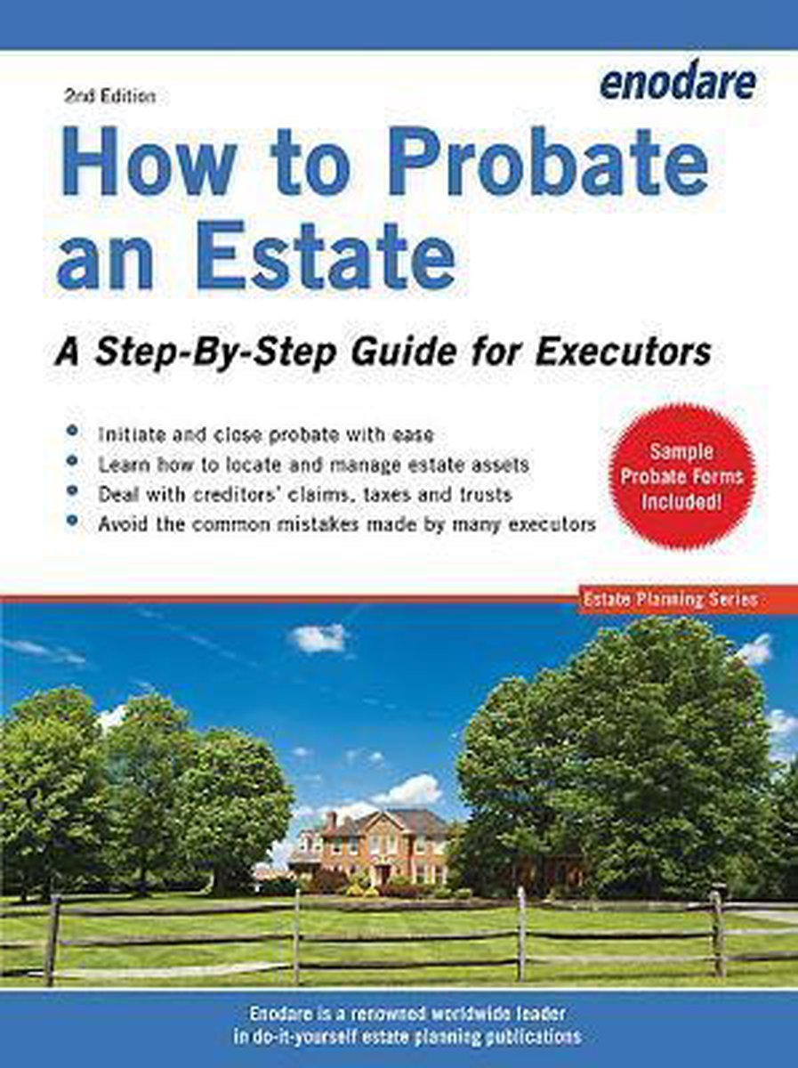 How to Probate an Estate, Enodare | 9781906144616 | Boeken | bol.com