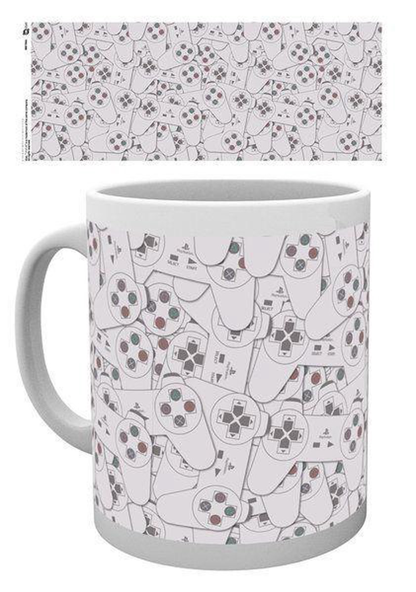Merchandising PLAYSTATION - Mug - 300 ml - Controllers | bol.com