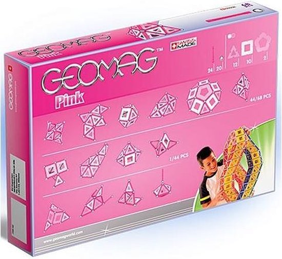 Geomag Pink 68-delig | bol.com