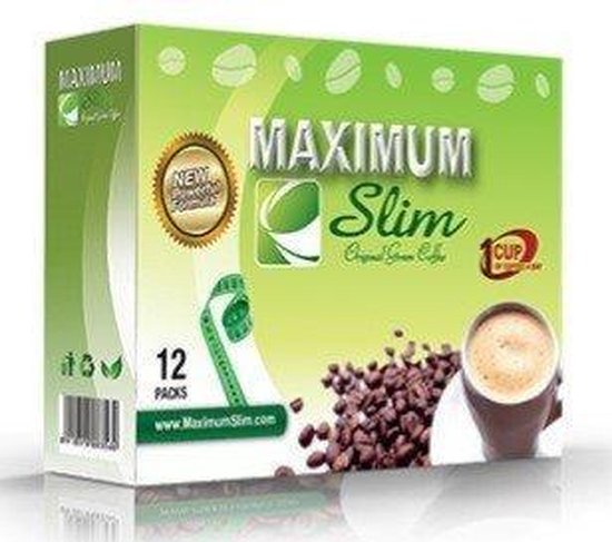 Maximum slim original coffee, 12 pack | bol