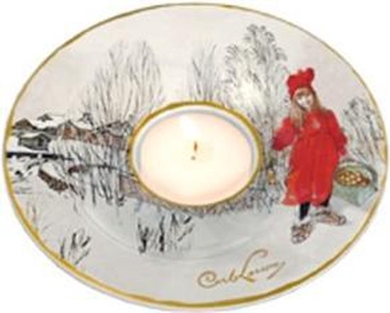 Carl Larsson: Britta met Appels, kaars houder | bol.com